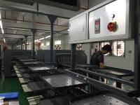 China PVC Brake Eva Rubber Plastic Safety Shoe Making Machine Leather Shoe Production Line for sale