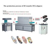 China Automatic 3D EVA Slipper Vacuum Heat Pressing Transfer Printing Machine Shoe Making Machinery for sale