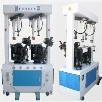 China Automatic Universal Hydraulic Women's Rubber Shoes Heel Sole Attaching Pressing Machine for Shoe Factories for sale