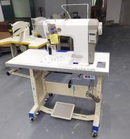 China Walking Foot Straight Computer Electric Automatic Single Industrial Leather Shoe Sewing Machine Price for sale