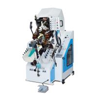 China Leather Shoe Semi-Automatic Hot Melt Cementing Glue 9 Pincers Toe Lasting Machine for sale