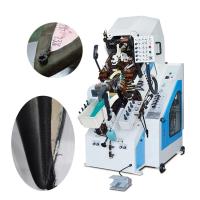China Leather Shoe Semi-Automatic Hot Melt Cementing Glue 9 Pincers Toe Lasting Machine for sale