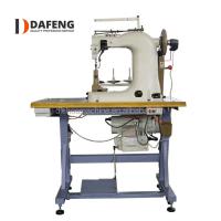 China Safety Casual Shoe Upper Making Industrial Three Needle Lock Stitch Sewing Machines for sale