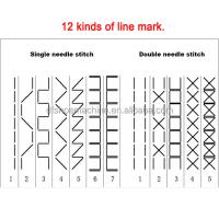 China Moccasin Leather Shoes Upper Double Needle Level Pattern Sewing Making Machine for sale