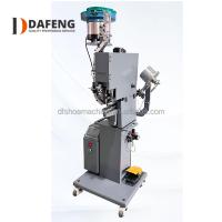 China Automatic Motor-Driven Shoe Lace Hook Button Riveting Machine for Climbing Boots and Safety Shoes Making 220V 1 Year Warranty for sale