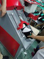 China PU Safety Shoes Making Machine Steel Head Shoes Toe Glue Spraying Pressing Machine for sale