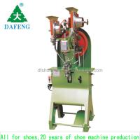 China Automatic Sports Footwear Safety Upper Brake Shoe Upper Insole Eyeleting Riveting Machine for sale