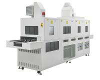 China Leather Sneaker Sport Shoes Making Eva Sole Mode Wedge UV Lighting Curing Coating Machine for sale