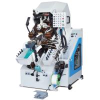 China Hydraulic Plastic Rubber Kids Brake Leather Shoe Automatic Cement Gluing Toe Lasting Machine for sale