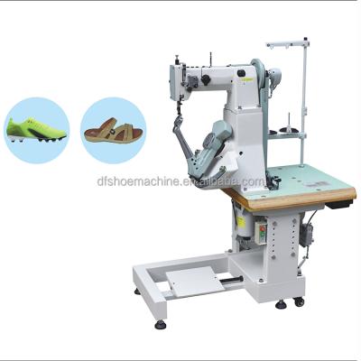 China DF-168WF Shoe Outsole Side Wall Stitching Machine Seated Type Double Thread Side Seam Sewing Machine for Football Shoes for sale