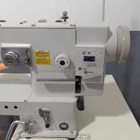 China Industrial Direct Drive Single Double Needle Cylinder Bed Compound Feed Binding Zigzag Sewing Machine for sale