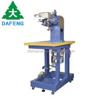 China Moccasin Automatic Double Needle Industrial Pattern Leather Shoes Sole Stitching Sewing Machine for sale