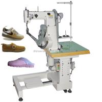 China Industrial Manual 168 Leather Sport Shoe Making Border OutSole SideWall Stitching Sewing  Machine for sale