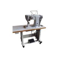 China Double Needle Heavy Duty Post Bed Walking Foot Shoe Electric Industry Sewing Machine Price for sale