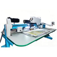 China Computerized Leather Sponge Sewing and Automatic Punching Perforation Combine Machine for Car Seat Cushion Sofa Pillow for sale