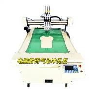 China Computerized Cnc Automatic Leather Hole Punching Machine Leather Upholstery Perforated Machine for Car Seat for sale
