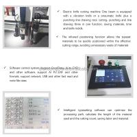 China Automatic CNC Oscillating Knife Cutting Machine Digital Vibrating Blade Fabric Leather Shoe CNC Cutting Machine for sale