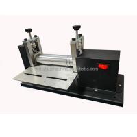 China Various Forms Watchband & Shoes & Leather Belt Leather Stripe Folding Bending Machine for sale