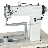China 360 Degree Industrial Rotary Sewing Machine Leather Handbag Bag Stitching Sewing Machine for sale