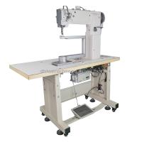 China 360 Degree Industrial Rotary Sewing Machine Leather Handbag Bag Stitching Sewing Machine for sale