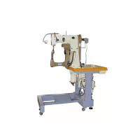China 360 Degree Automatic Industrial Leather Double Needle Sewing Machine for Leather Bag Handbags for sale