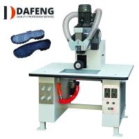 China EVA Rubber Shoe Sole Making Outsole Surface Sidewall Edge Roughing Grinding Machine With Dust Collectors for sale