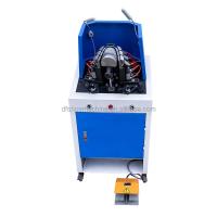 China Leather Shoe Making Machine Pneumatic Shoe Vamp Toe Leather Inspection Machine for sale