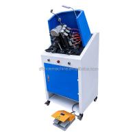 China Leather Shoe Making Machine Pneumatic Shoe Vamp Toe Leather Inspection Machine for sale