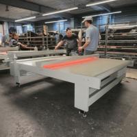 China Automatic Horizontal Computer Leather Area Measuring Machine for Retail & Furniture Factory Use for sale