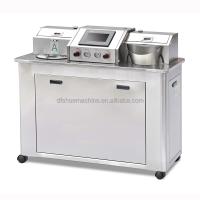 China Shoe Cementing Machines Leather Manual Shoe Upper Insole Sole Side Edge Cold Feeder Brush Gluing Machine for sale
