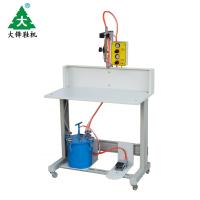 China Manual Shoe Cementing Gluing Machines Leather Shoe Upper Cold Hot Melt Adhesive Glue Spraying Machine for sale