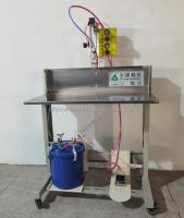 China Manual Shoe Cementing Gluing Machines Leather Shoe Upper Cold Hot Melt Adhesive Glue Spraying Machine for sale