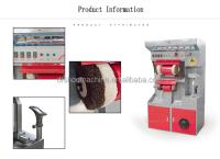 China Semi Automatic Leather Grinding Polishing Drying Trimming Machine Shoe Repair Machine With Shoes Holder for sale