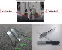 China DAFENG Digital CNC Cutting Plotter Shoe Insole Machine Footwear Pattern Cutting Leather Production Machinery for sale