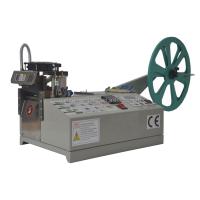 China Automatic Cold and Hot Nylon Belt Tape Cutting Machine Textile Belt Tape Cutter Ribbon Tape Cutting Machine for sale