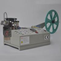 China Automatic Cold and Hot Nylon Belt Tape Cutting Machine Textile Belt Tape Cutter Ribbon Tape Cutting Machine for sale