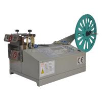 China Cold Knife Nylon Belt Cutting Machine Woven Label Cut Machine Automatic Tape Cutter for sale