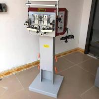 China Double Side Leather Strap Belt Edge Dyeing Coloring Oil Inking Painting Machine for sale