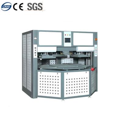 China EVA Sport Shoe Sole Making Machine Out Sole Making Machine Rotary Eva Sole Hot Pressing secondary foaming Molding Machine for sale