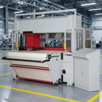 China Automatic Automotive Foam Gasket Cutter Machine CNC Feeding Precision Moving Head Leather Digital Die Cutting Machine for sale