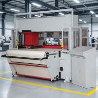 China Automatic Automotive Foam Gasket Cutter Machine CNC Feeding Precision Moving Head Leather Digital Die Cutting Machine for sale