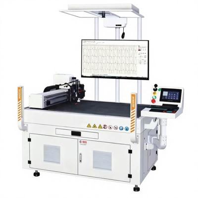 China Industrial Automatic Vacuum Digital CNC Vibrating Leather Knife Cutting Machine Sofa Leather Fabric Cutter Machine for sale