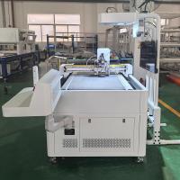 China Industrial Automatic Vacuum Digital CNC Vibrating Leather Knife Cutting Machine Sofa Leather Fabric Cutter Machine for sale