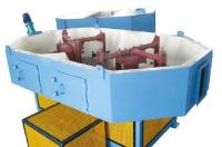 China Compact Double Rotary Mixing And Cooling Equipment Clay Sand Processing Equipment for sale