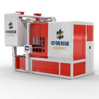 China Flaskless Double Sided Blowing Sand Molding Machine Automatic Moulding Machine For Foundry for sale