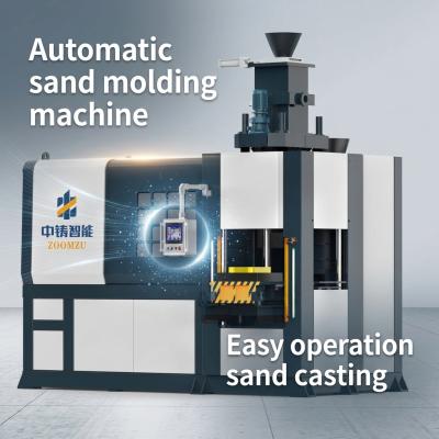 China Automatic Sand Molding Machine With Vertical Sandblasting Easy Operation for sale