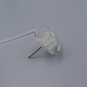 China 19g 20g 21g 22g Disposable Double Wings Safety Huber Needle for sale