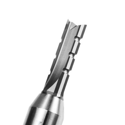 China Carving Router TCT Straight Bit Multipurpose Durable With Slots for sale
