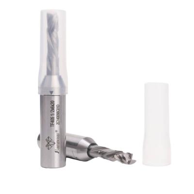 China Sharp Carbide ISO9001 TCT Straight Bit  Milling 1/2 × 6mm × 20mm for sale