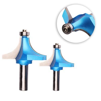 China Lamboss Professional Rounded Corner Milling Cutters With Bearing Router Bit Woodworking for sale